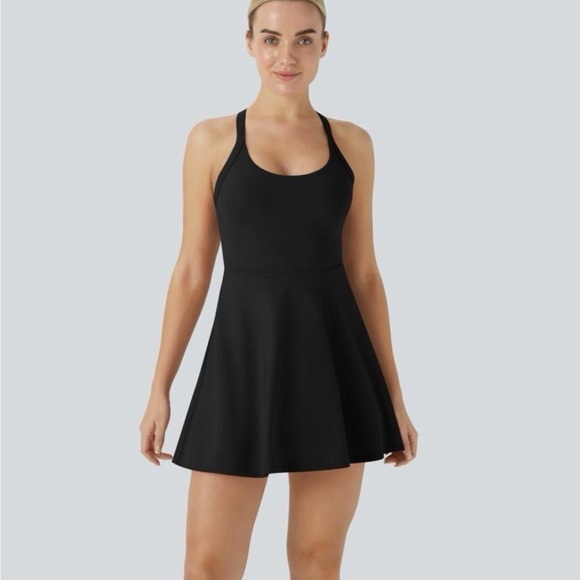 HALARA | Dresses | New Halara Softlyzero Airy Backless Twisted Cool ...
